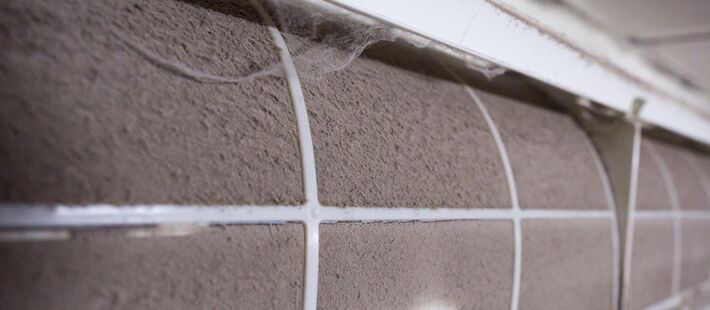 black mold window ac